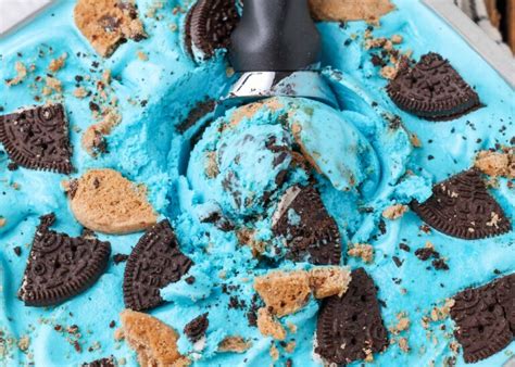 Cookie Monster Ice Cream Barefeet In The Kitchen