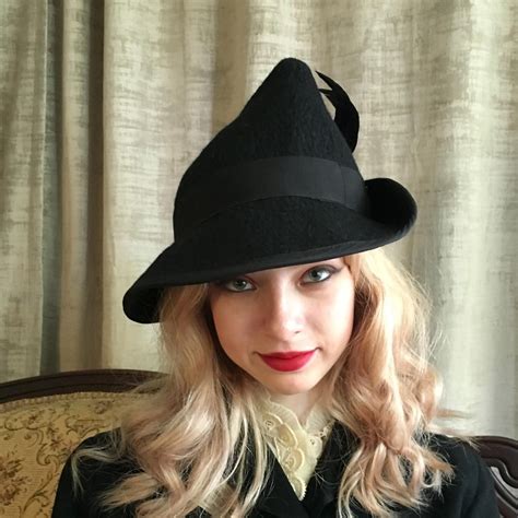 A Vintage Style Witch Hat Inspired By Vinda Rosier From The Fantastic