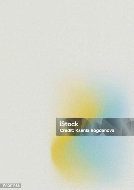 Y2k 스타일의 그라디언트 배너 게시물 또는 표지를 위한 복고풍 스타일의 노이즈가 있는 파란색과 노란색의 미니멀리스트 그라데이션 배경 1990 1999 년에 대한 스톡 벡터