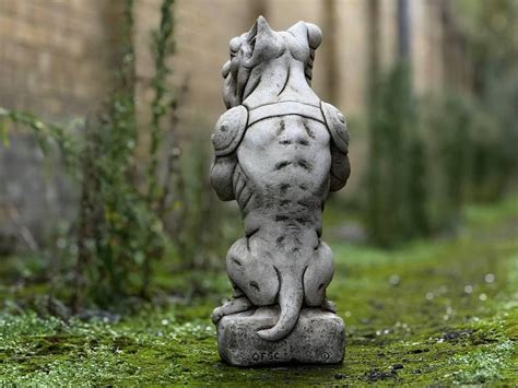 Medieval Gargoyle Warrior Statue Stone Gothic Protector Garden Guardian