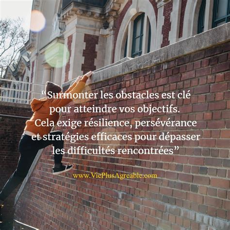 comment surmonter les obstacles les stratégies pour réussir