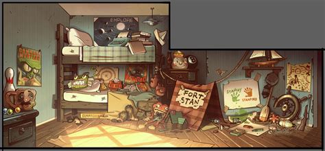 Gravity Falls Concept Art