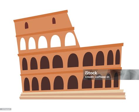 콜로세움 이탈리아 건축 랜드 마크 벡터 일러스트 로마 오래된 건물 로마 이탈리아에 대한 스톡 벡터 아트 및 기타 이미지 로마 이탈리아 건축 건축물 Istock