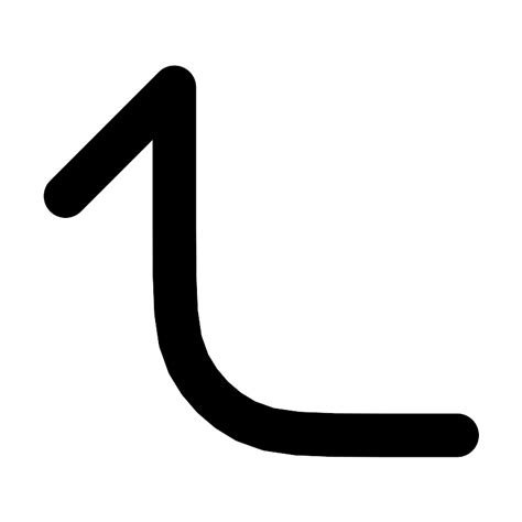 Corner Left Up Vector Svg Icon Svg Repo