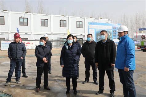 罗文阁到部分重点项目建设工地现场办公 生态