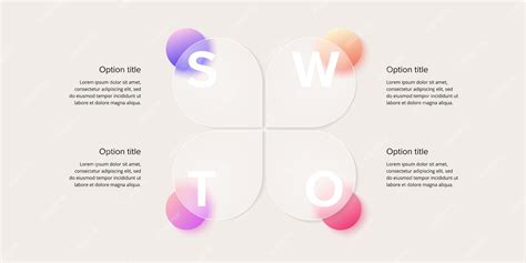 Premium Vector Swot Analysis Infographic Circular Corporate Strategic Planning Graphic Elements