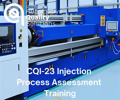 Cqi 23 Training Injection Molding Process Assessment