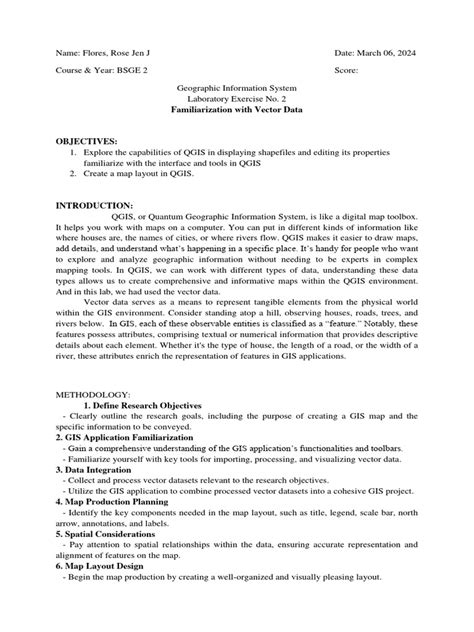 Geo 127 Lab 2 Flores Pdf Geographic Information System Map