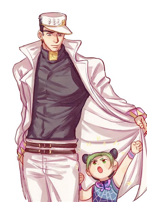 Kujo Jotaro And Kujo Jolyne Jojo No Kimyou Na Bouken And More Drawn By Danbooru