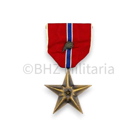 Bronze Star Medal With Oak Leaf Cluster Bhz Militaria
