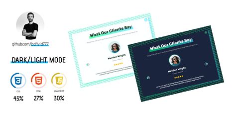 GitHub BD Vid LightDark Testing Light Dark Mode With Skeleton Loading For Learning