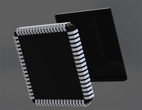 Organizer Intel® 80286 Microprocessor・ Stl File For 3d Printing・cults