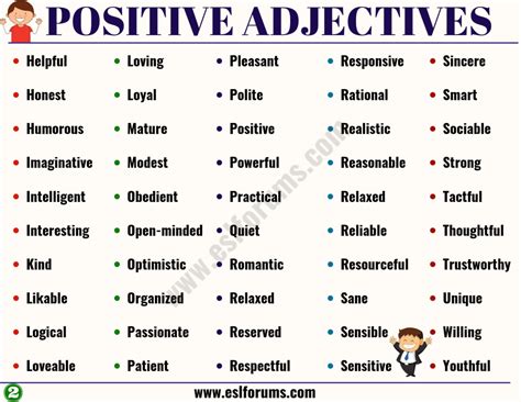 Negative Adjectives To Describe A Person At Vanjabariblog Blog