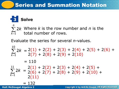 Ppt Series And Summation Notation Lesson Presentation Powerpoint Presentation Id 9639543
