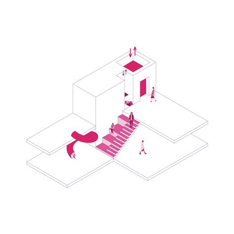 Program Structure Circulation Routes Architecture Diagrams A