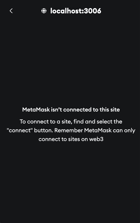Metamask Wont Connect To My Dapp On Ganache But The Smart Contract