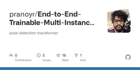 End To End Trainable Multi Instance Pose Estimation With Transformers Inference Py At Main