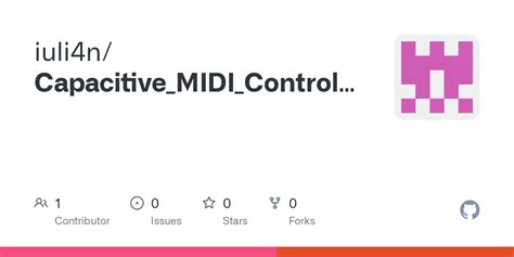 Github Iuli4ncapacitivemidicontroller