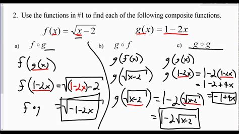 composite functions
