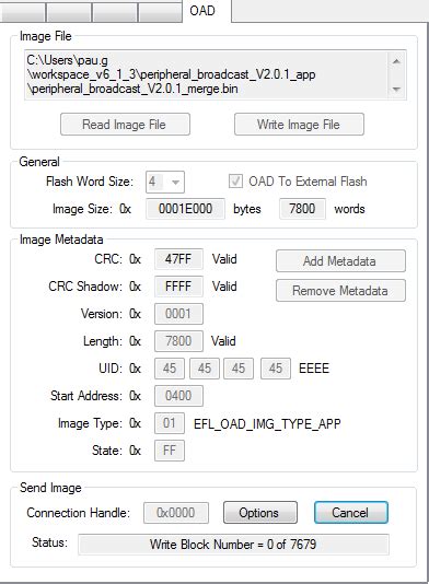 Cc2640 Oad Stops Randomly Bluetooth Forum Bluetooth®︎ Ti E2e