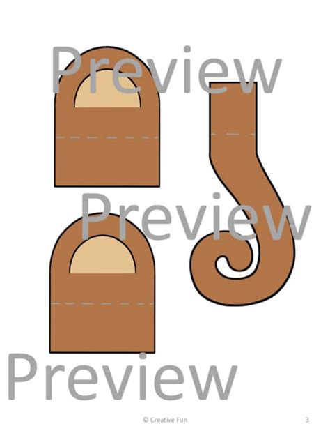 Animal Hat Monkey Ears And Tail By Creative Fun Tpt