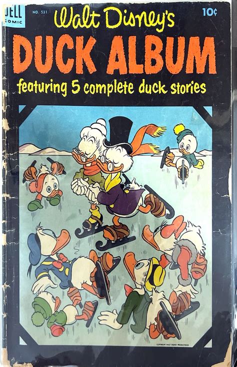 Walt Disneys Duck Album 531 Dell Comic 1953 From Waybak