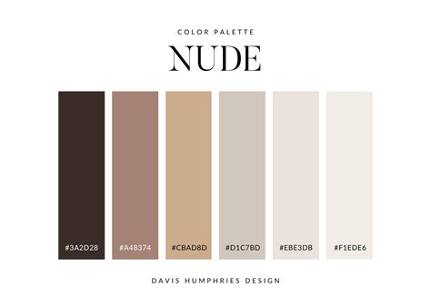 Sophisticated Color Palettes For Your Next Creative Project With Hex Codes DAVIS