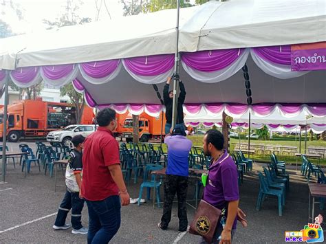 ติดตั้งสถานีวิทยุสื่อสาร กองอำนวยการร่วมรักษาความปลอดภัย 30 ปี อพ สธ ณ มหาวิทยาลัยวลัยลักษณ์