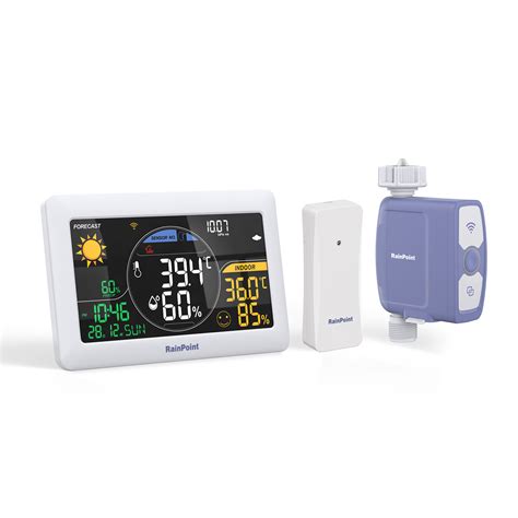 Outdoor Garden Wifi Water Timer With Rain Delay Auto Watering Programs Automatic Lawn