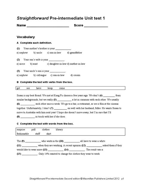 Unit 1 Test Pdf Human Communication Linguistics
