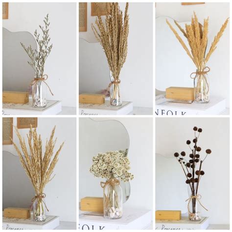 Jual Bunga Kering Aesthetic Bunga Hias Bunga Kering Dekorasi Shopee Indonesia