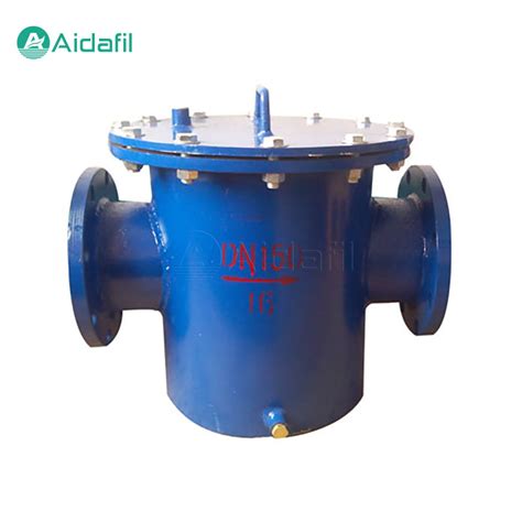 Dn65 Industrial Micron Mesh Ss Stainless Steel Basket Type Strainer