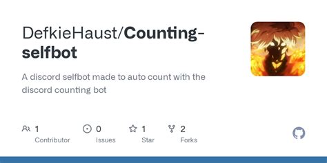 Github Defkiehaustcounting Selfbot A Discord Selfbot Made To Auto