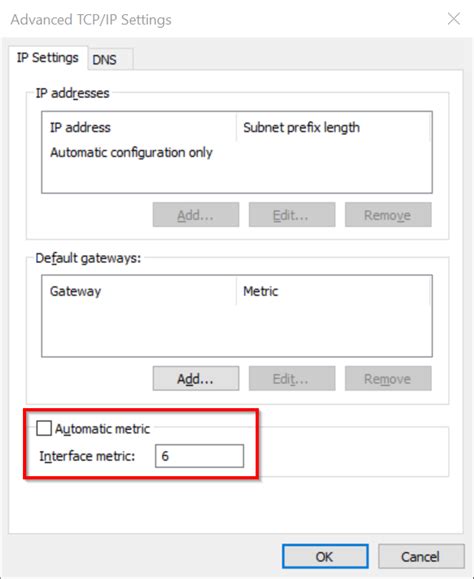 Split Tunnel Vpn And Wifi No Internet Via Ipv4 Due To Interface Priority