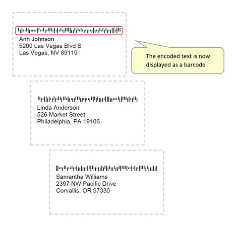 Placing Usps Im Barcodes In Output Documents During A Mail Merge