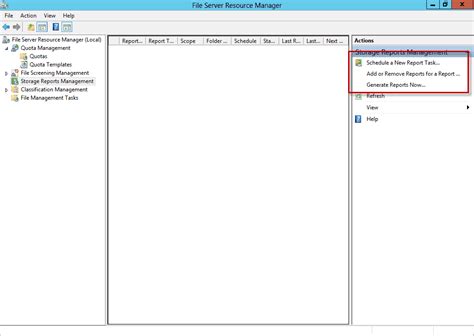 File Server Resource Manager Fsrm Part 5 Storage Reports 4sysops