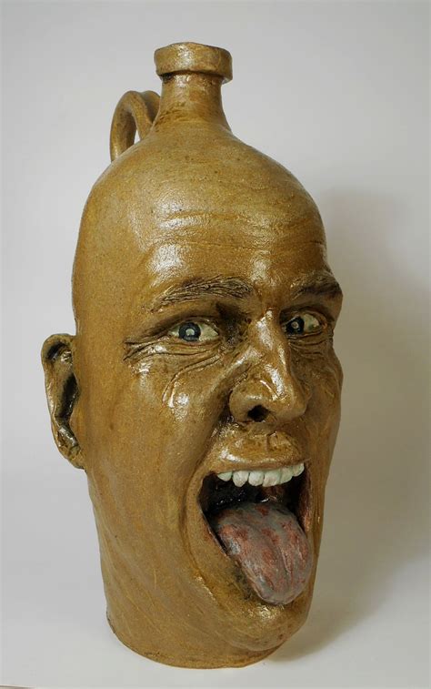 Face Jugs Vonderhey Pottery Face Jugs Sculpture Art Clay Ceramic