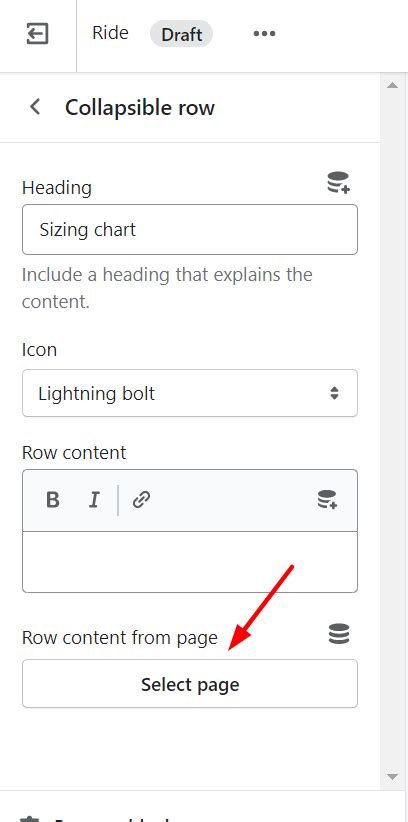 How Do I Add An Image Into A Collapsible Content Section RIDE THEME