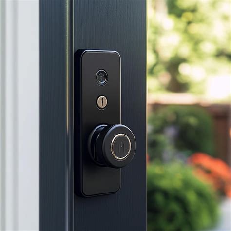 A Smart Lock With Integrated Alarm Features Triggering Alerts For