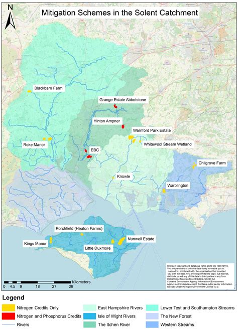 Potential Nutrient Mitigation Schemes Partnership For South Hampshire