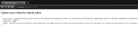 Python Error 400 While Trying To Get My Spotify Token Refreshed Stack Overflow