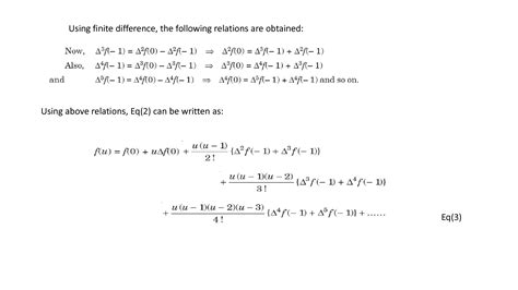 SOLUTION Gauss Forward And Backward Formula Studypool