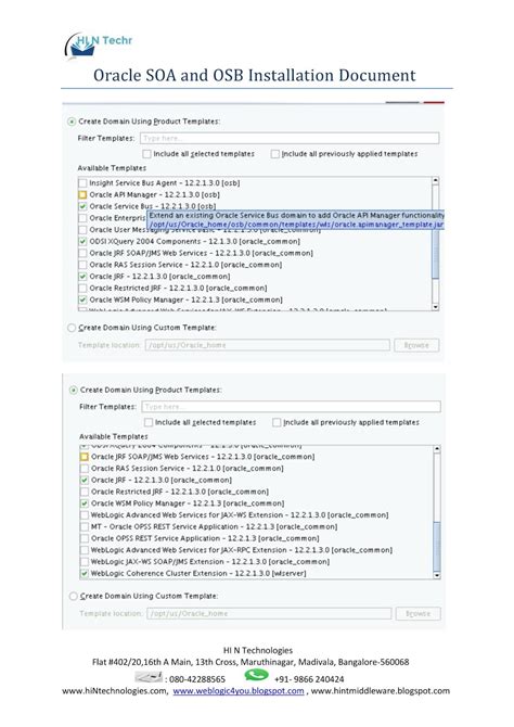 Oracle Soa Installation
