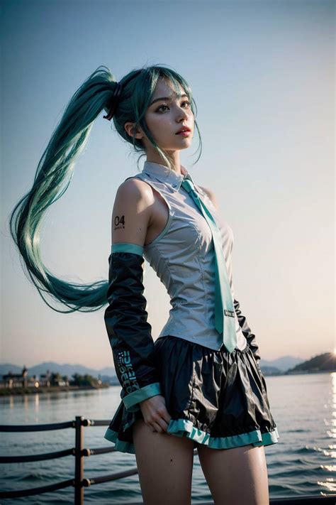 Realism Hatsune Miku By Neuromaid On Deviantart