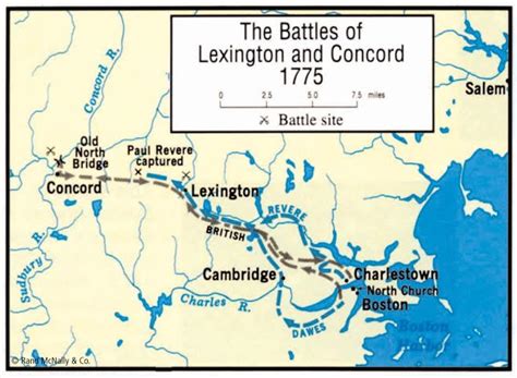 Zone Of War Battle Brief Battle Of Lexington And Concord