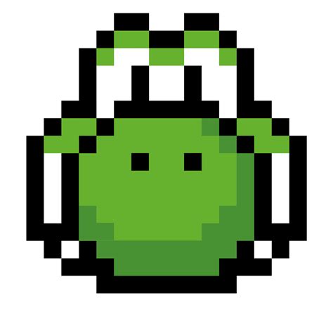 Yoshi Face Pixel
