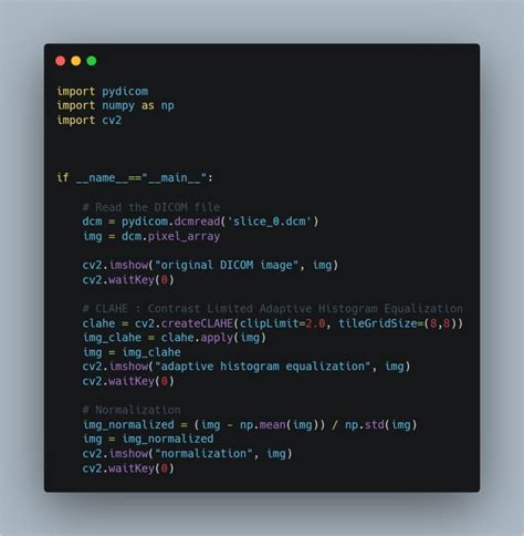Nour Islam Mokhtari On Linkedin Dicom Pydicom Medicalimaging