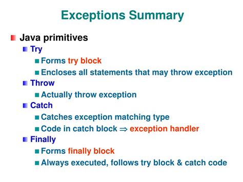 Ppt Java Exceptions Cloning Serialization Powerpoint Presentation