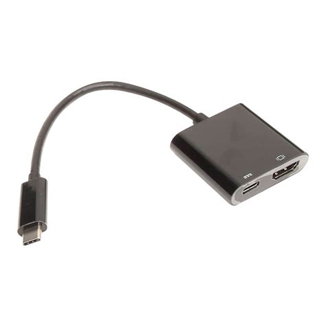Inland Usb Type C To Hdmi Black Micro Center