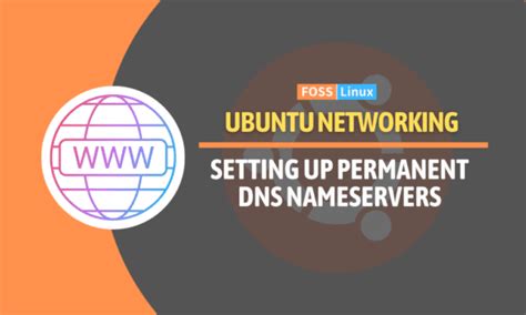 how to set permanent dns nameservers in ubuntu